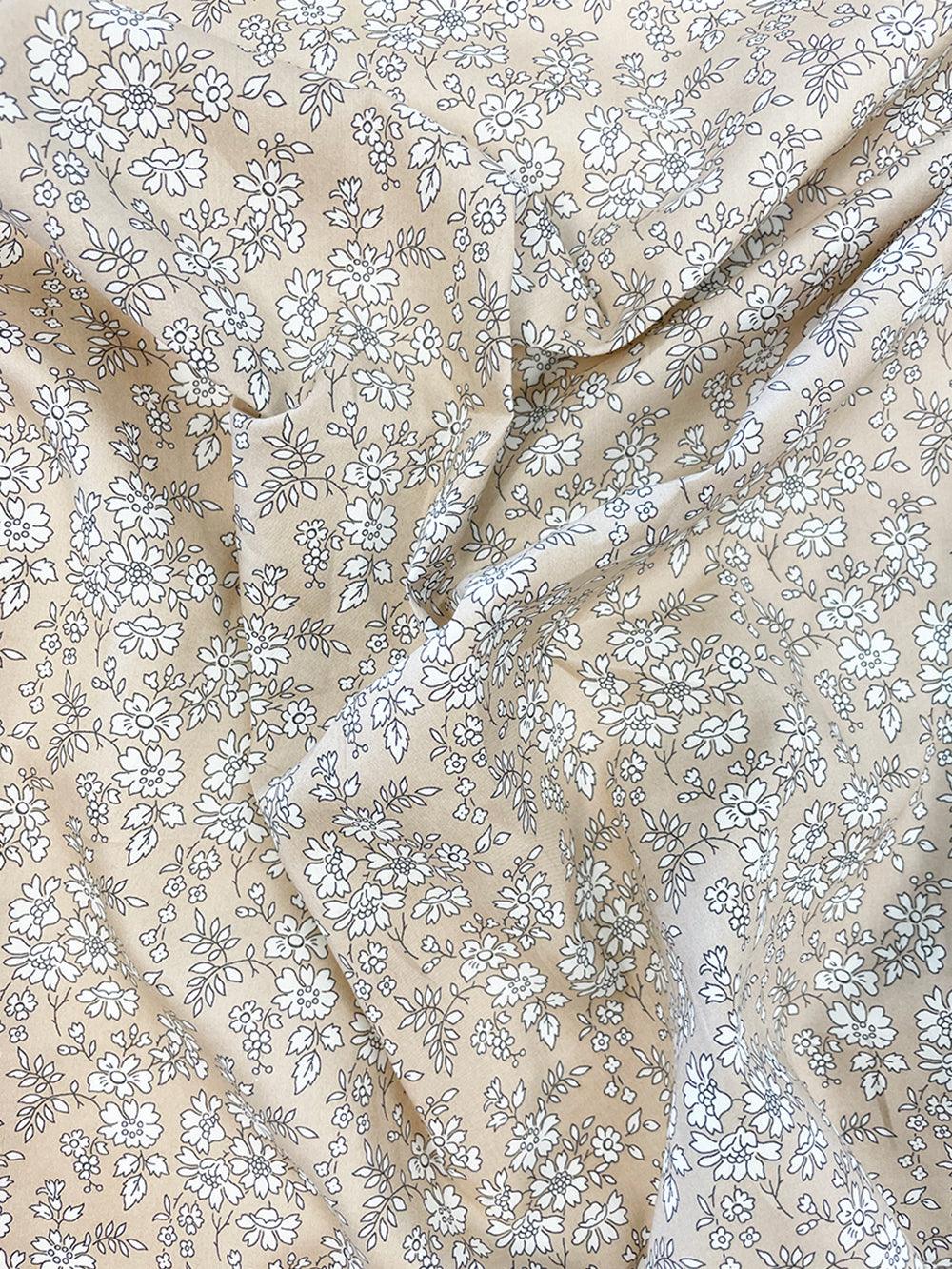 Coco & Wolf Liberty Fabric Tana Lawn® Cotton CAPEL TAUPE