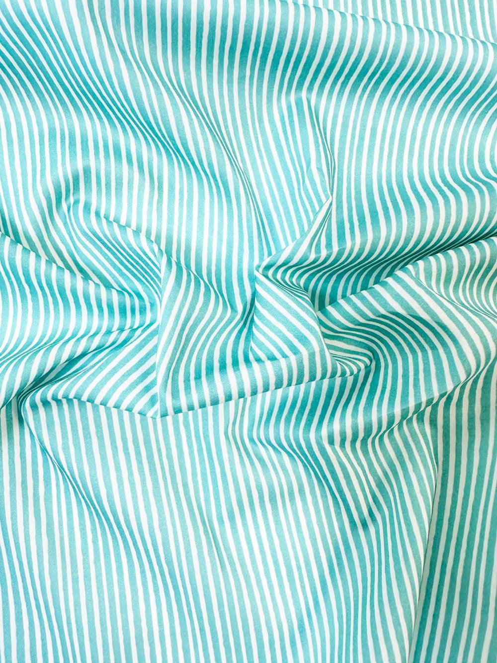 Coco & Wolf Liberty Fabric Tana Lawn® Cotton ELEMENTS GREEN