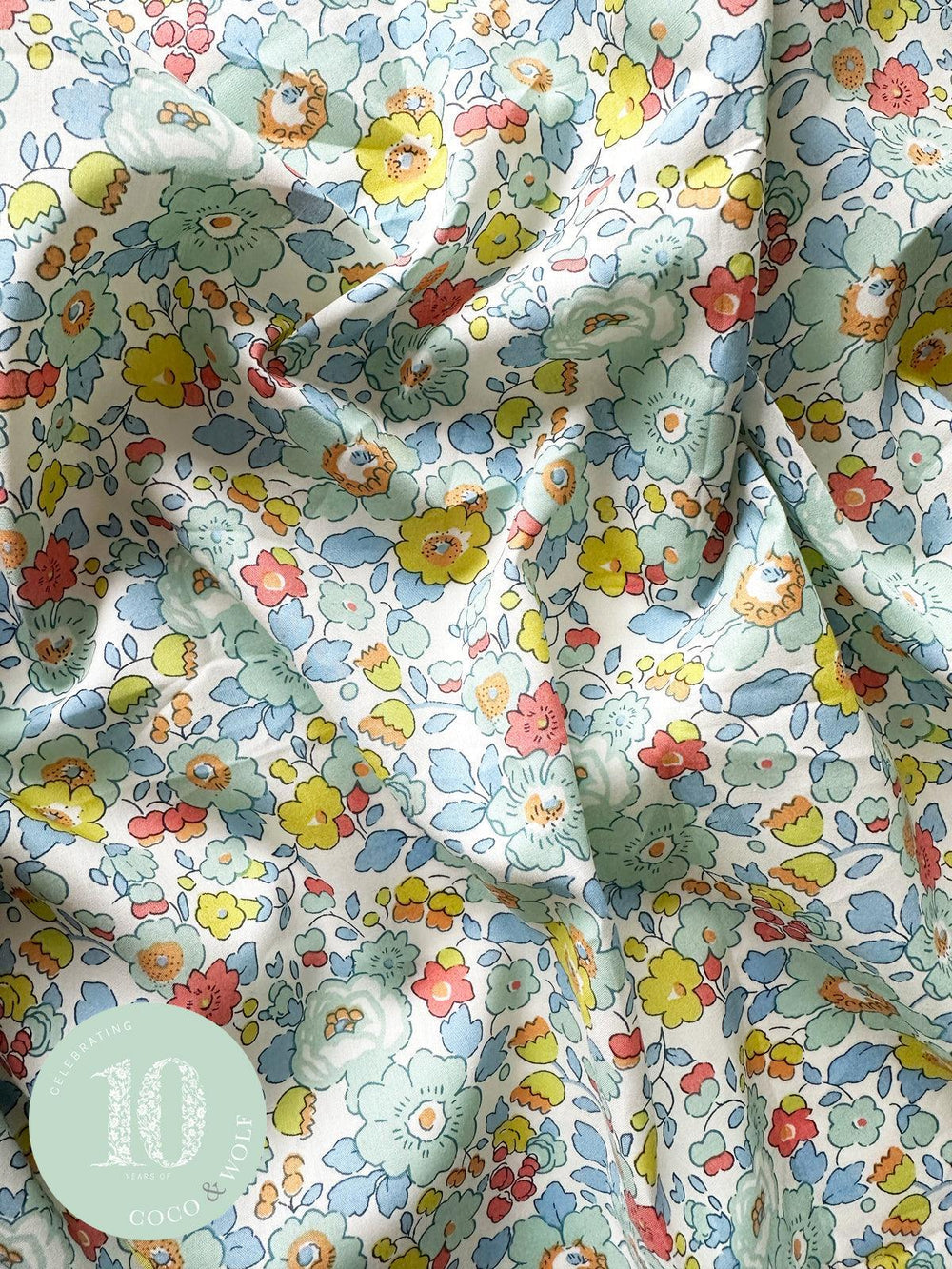 Coco & Wolf Swatches of Liberty Fabric