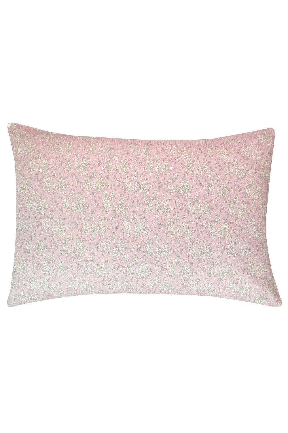 Coco & Wolf Pillowcase made with Liberty Fabric CAPEL PINK