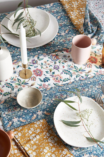 Coco & Wolf Reversible Stitch Placemat Liberty Fabric EVA BELLE ...