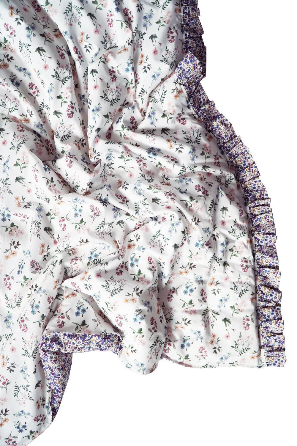 Coco & Wolf Reversible Ruffle Edge Heirloom Quilt made with Liberty ...