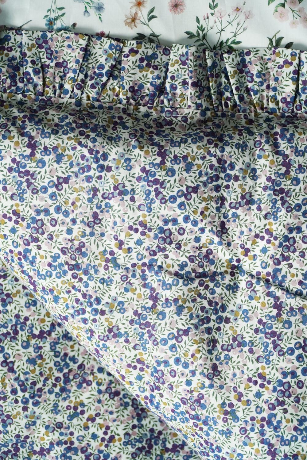 Coco & Wolf Reversible Ruffle Edge Heirloom Quilt made with Liberty ...